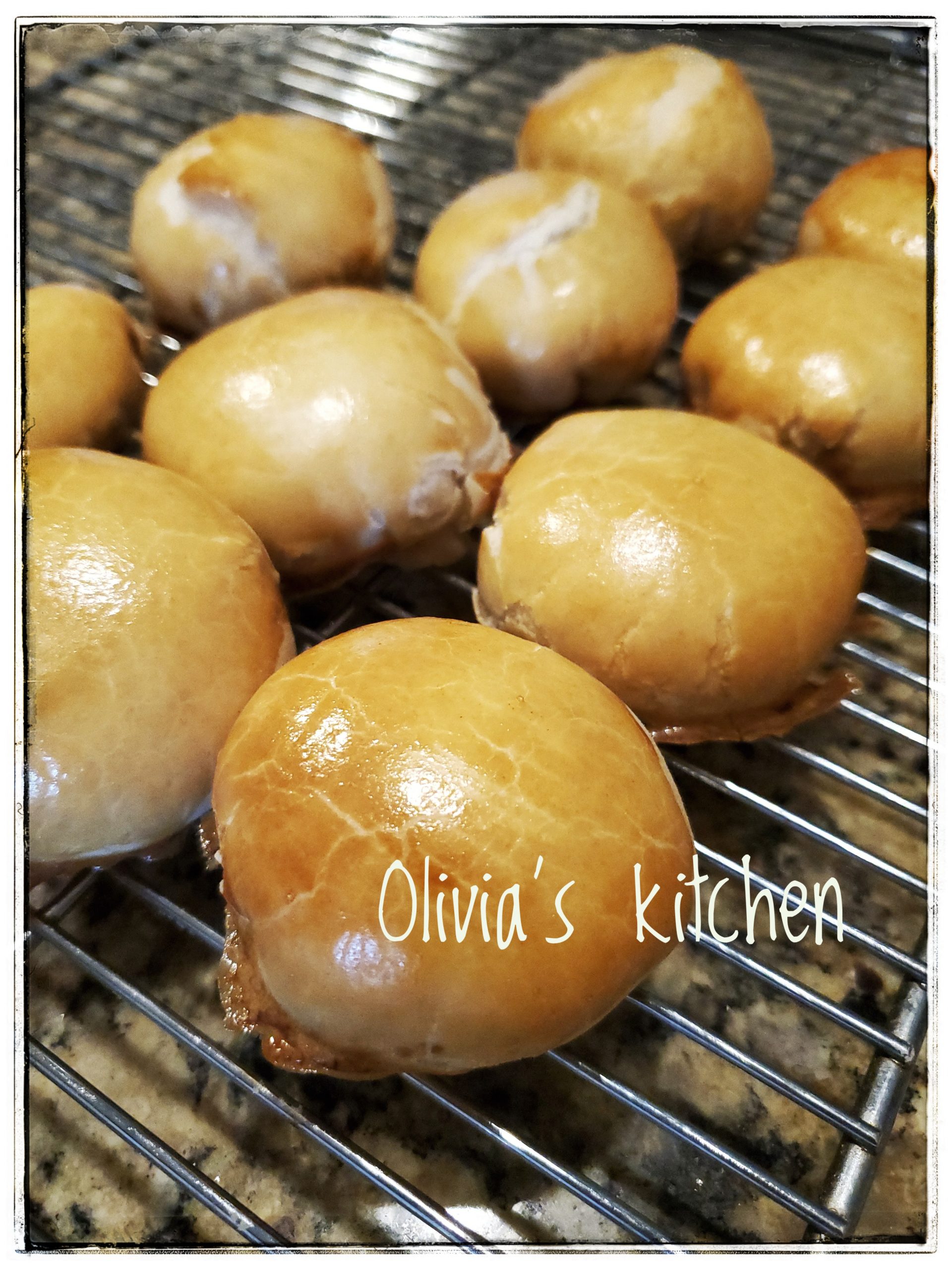 Chinese Flaky Pastry with Sweet Bean Filling ( Kue Pia ) – Olivia's Kitchen